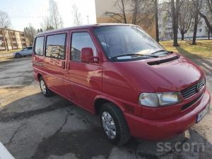 Красный Фольксваген Каравелла 1997 в Цесис, объемом двигателя 2.50 л и пробегом 325 тыс. км за 3800 €, фото 5 на AUTOMOTO.COM.LV