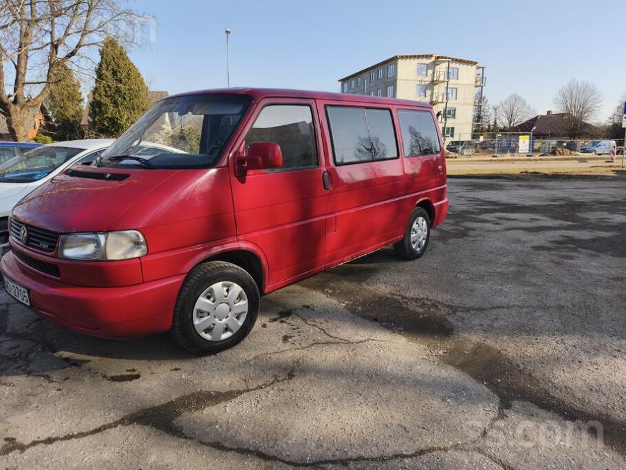 Красный Фольксваген Каравелла 1997 в Цесис, объемом двигателя 2.50 л и пробегом 325 тыс. км за 3800 €, фото 6 на AUTOMOTO.COM.LV