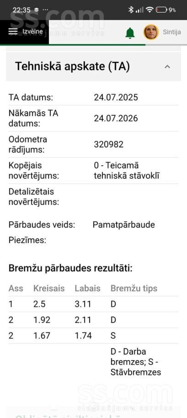 Красный Фольксваген Каравелла 1997 в Цесис, объемом двигателя 2.50 л и пробегом 325 тыс. км за 3800 €, фото 6 на AUTOMOTO.COM.LV