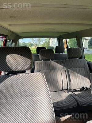 Sarkans Volkswagen Caravelle 1998 Balvi, ar dzinēja tilpumu 2.50 L un nobraukumu 319 tūkst. km par 1200 €, foto 11 vietnē AUTOMOTO.COM.LV