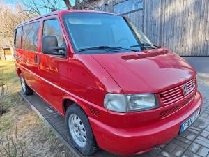 Red Volkswagen Caravelle 1999 in Utena, with an engine capacity of 2.80 L and mileage of 360 thousand km for 3500 €, photo 2 on AUTOMOTO.COM.LV