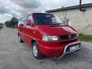 Красный Фольксваген Каравелла 2000 в Талси, объемом двигателя 2.50 л и пробегом 653 тыс. км за 8325 €, фото 3 на AUTOMOTO.COM.LV
