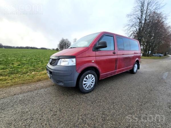 Sarkans Volkswagen Caravelle 2008 Cēsis, ar dzinēja tilpumu 2.50 L un nobraukumu 0 tūkst. km par 6999 €, foto 3 vietnē AUTOMOTO.COM.LV