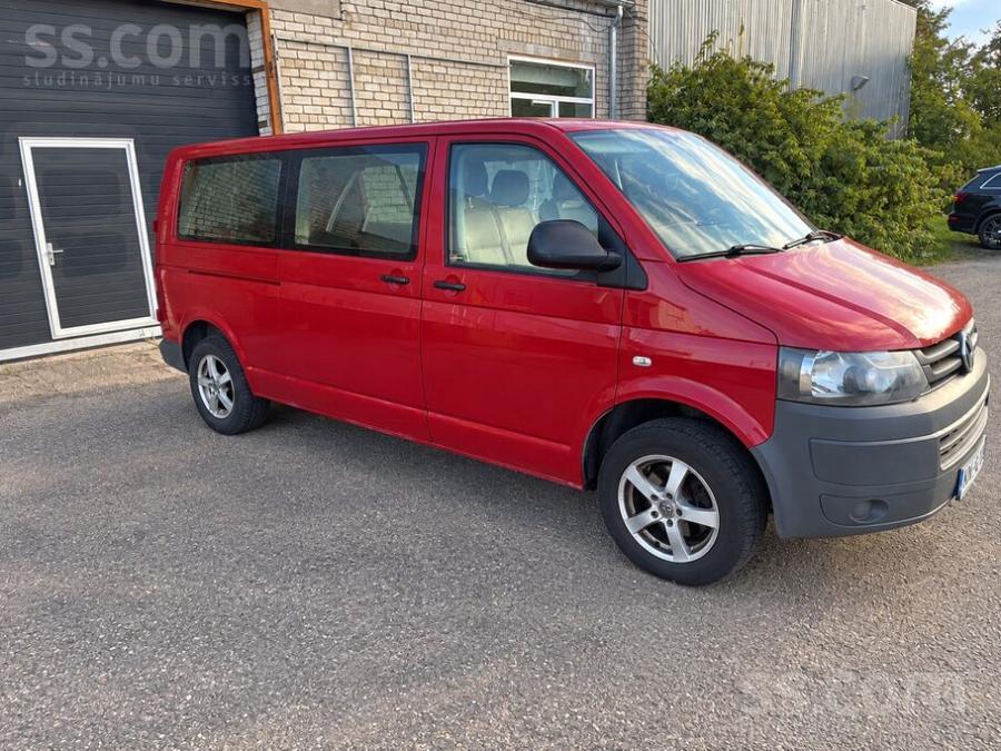 Sarkans Volkswagen Caravelle 2012 Rīga, ar dzinēja tilpumu 1.90 L un nobraukumu 0 tūkst. km par 8500 €, foto 1 vietnē AUTOMOTO.COM.LV