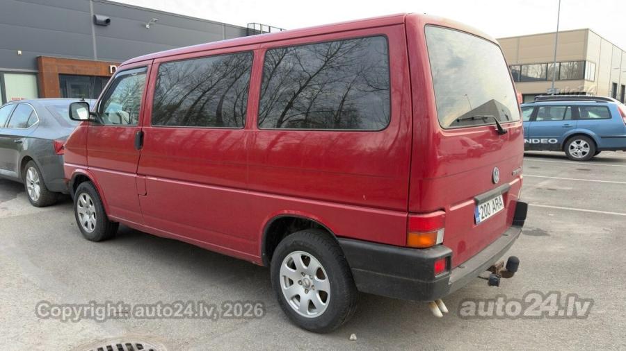 Красный Фольксваген Каравелла 1996 в Таллин, объемом двигателя 2.50 л и пробегом 0 тыс. км за 1500 €, фото 6 на AUTOMOTO.COM.LV