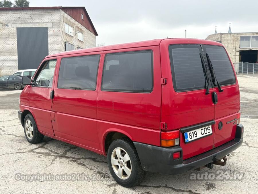 Sarkans Volkswagen Caravelle 1998 Rapla, ar dzinēja tilpumu 2.50 L un nobraukumu 0 tūkst. km par 1800 €, foto 3 vietnē AUTOMOTO.COM.LV