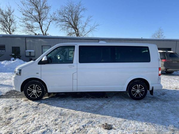 White Volkswagen Caravelle 2014 in Telschi, with an engine capacity of 1.97 L and mileage of 414 thousand km for 11900 €, photo 10 on AUTOMOTO.COM.LV