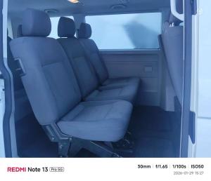 White Volkswagen Caravelle 2014 in Kaunas, with an engine capacity of 1.97 L and mileage of 244 thousand km for 10950 €, photo 19 on AUTOMOTO.COM.LV