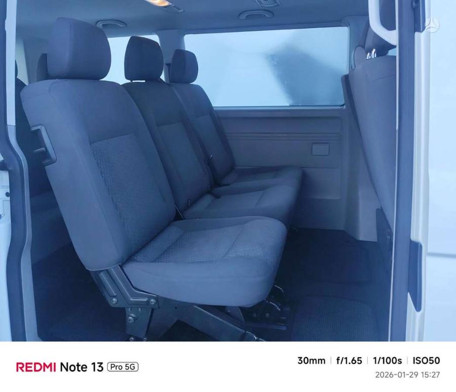White Volkswagen Caravelle 2014 in Kaunas, with an engine capacity of 1.97 L and mileage of 244 thousand km for 10950 €, photo 19 on AUTOMOTO.COM.LV