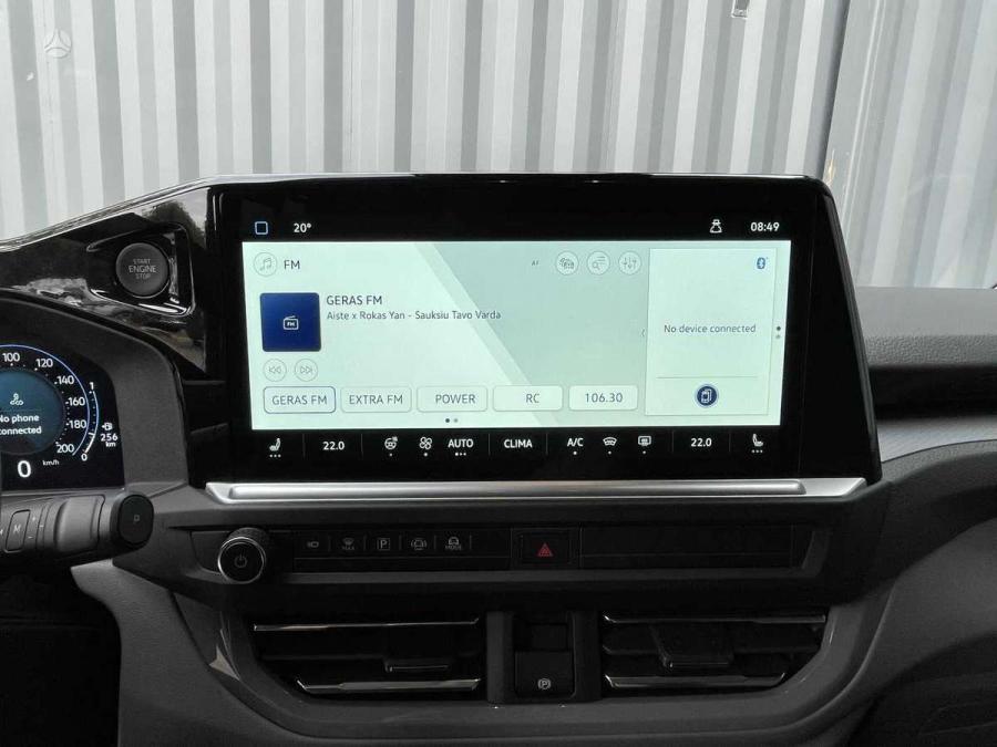 Balts Volkswagen Caravelle 2026 Viļņa, ar dzinēja tilpumu 2.00 L un nobraukumu 0 tūkst. km par 61900 €, foto 23 vietnē AUTOMOTO.COM.LV