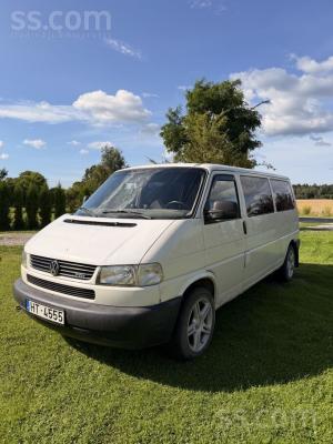 White Volkswagen Caravelle 2003 in Kuldiga, with an engine capacity of 2.50 L and mileage of 357 thousand km for 3200 €, photo  on AUTOMOTO.COM.LV
