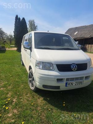 White Volkswagen Caravelle 2006 in Liepaja, with an engine capacity of 2.50 L and mileage of 274 thousand km for 6000 €, photo 3 on AUTOMOTO.COM.LV