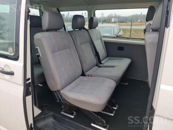 Balts Volkswagen Caravelle 2007 Aizkraukle, ar dzinēja tilpumu 2.50 L un nobraukumu 358 tūkst. km par 5500 €, foto 8 vietnē AUTOMOTO.COM.LV