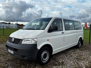 White Volkswagen Caravelle 2007 in Saldus, with an engine capacity of 2.50 L and mileage of 283 thousand km for 6690 €, photo  on AUTOMOTO.COM.LV