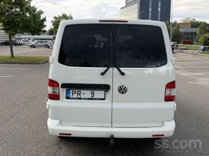 White Volkswagen Caravelle 2008 in Riga, with an engine capacity of 1.90 L and mileage of 265 thousand km for 10900 €, photo 5 on AUTOMOTO.COM.LV