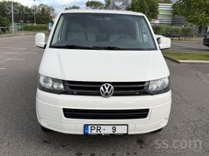 White Volkswagen Caravelle 2008 in Riga, with an engine capacity of 1.90 L and mileage of 265 thousand km for 10900 €, photo 9 on AUTOMOTO.COM.LV