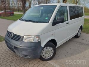 White Volkswagen Caravelle 2009 in Ogre, with an engine capacity of 1.90 L and mileage of 219 thousand km for 51 €, photo  on AUTOMOTO.COM.LV