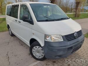White Volkswagen Caravelle 2009 in Ogre, with an engine capacity of 1.90 L and mileage of 219 thousand km for 51 €, photo 4 on AUTOMOTO.COM.LV