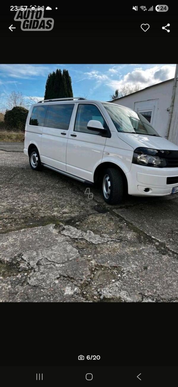 Balts Volkswagen Caravelle 2012 Molėtai, ar dzinēja tilpumu 2.00 L un nobraukumu 320 tūkst. km par 13200 €, foto 2 vietnē AUTOMOTO.COM.LV