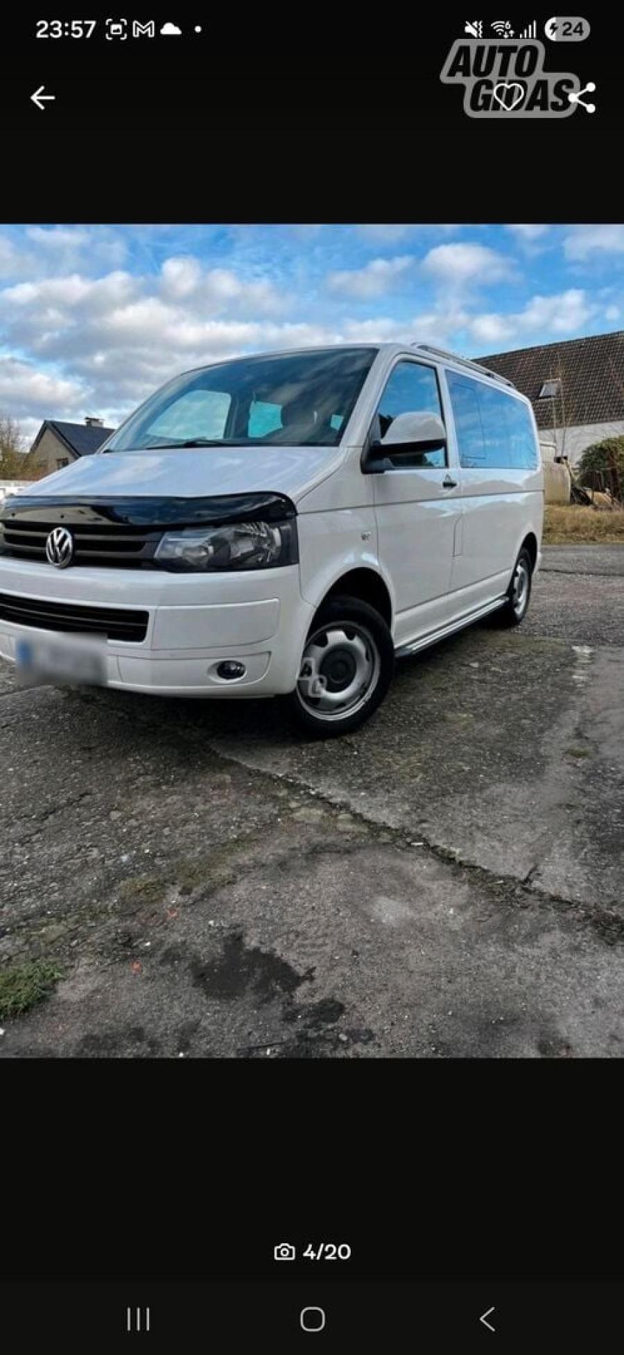 Balts Volkswagen Caravelle 2012 Molėtai, ar dzinēja tilpumu 2.00 L un nobraukumu 320 tūkst. km par 13200 €, foto 8 vietnē AUTOMOTO.COM.LV