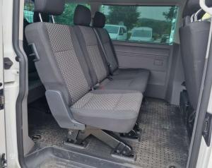 White Volkswagen Caravelle 2020 in Siauliai, with an engine capacity of 1.97 L and mileage of 93 thousand km for 21900 €, photo 12 on AUTOMOTO.COM.LV