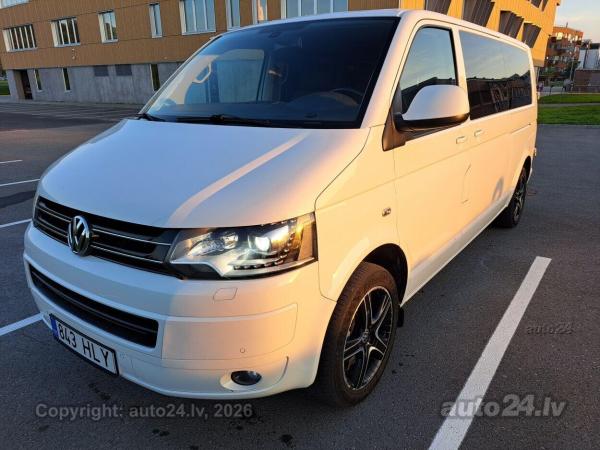 White Volkswagen Caravelle 2013 in Tallinn, with an engine capacity of 2.00 L and mileage of 310 thousand km for 10950 €, photo 7 on AUTOMOTO.COM.LV