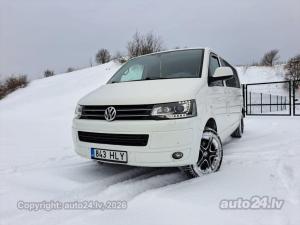 White Volkswagen Caravelle 2013 in Tallinn, with an engine capacity of 2.00 L and mileage of 310 thousand km for 10950 €, photo 2 on AUTOMOTO.COM.LV