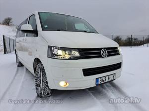 White Volkswagen Caravelle 2013 in Tallinn, with an engine capacity of 2.00 L and mileage of 310 thousand km for 10950 €, photo 5 on AUTOMOTO.COM.LV