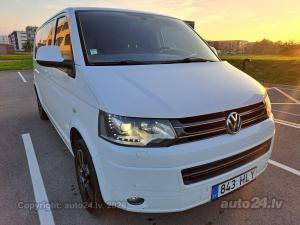 White Volkswagen Caravelle 2013 in Tallinn, with an engine capacity of 2.00 L and mileage of 310 thousand km for 10950 €, photo 6 on AUTOMOTO.COM.LV