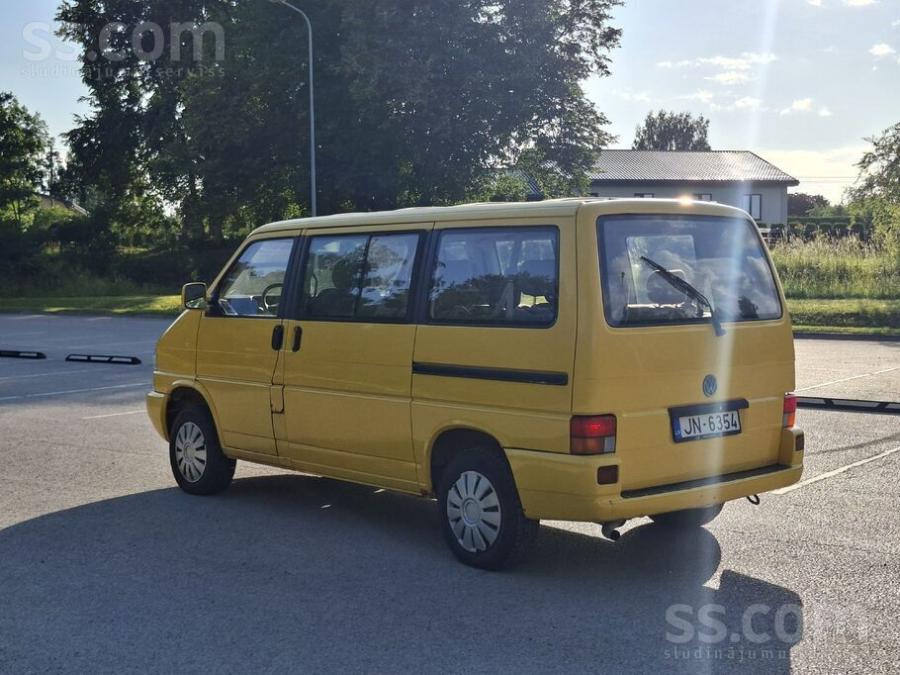 Dzeltens Volkswagen Caravelle 1999 Dobele, ar dzinēja tilpumu 2.00 L un nobraukumu 58 tūkst. km par 4000 €, foto 5 vietnē AUTOMOTO.COM.LV