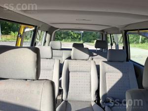 Dzeltens Volkswagen Caravelle 1999 Dobele, ar dzinēja tilpumu 2.00 L un nobraukumu 58 tūkst. km par 4000 €, foto 9 vietnē AUTOMOTO.COM.LV