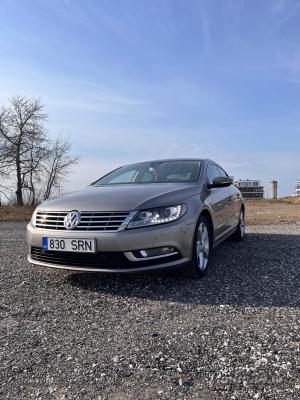 Beige Volkswagen CC / Passat CC 2014 in Tallinn, with an engine capacity of 2.00 L and mileage of 349 thousand km for 6000 €, photo  on AUTOMOTO.COM.LV