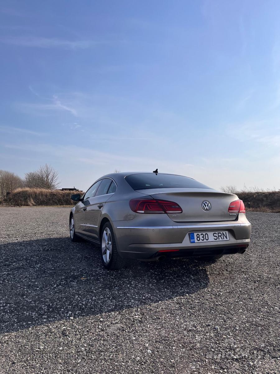 Beige Volkswagen CC / Passat CC 2014 in Tallinn, with an engine capacity of 2.00 L and mileage of 349 thousand km for 6000 €, photo 4 on AUTOMOTO.COM.LV