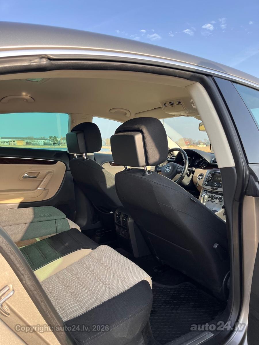 Beige Volkswagen CC / Passat CC 2014 in Tallinn, with an engine capacity of 2.00 L and mileage of 349 thousand km for 6000 €, photo 6 on AUTOMOTO.COM.LV