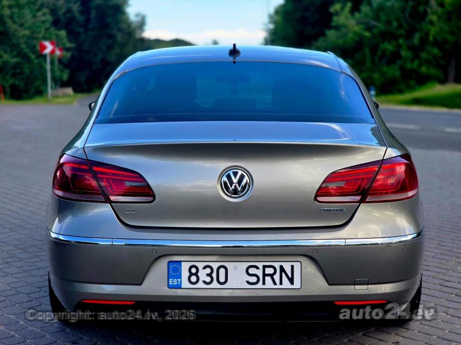 Beige Volkswagen CC / Passat CC 2014 in Tallinn, with an engine capacity of 2.00 L and mileage of 352 thousand km for 5490 €, photo 6 on AUTOMOTO.COM.LV