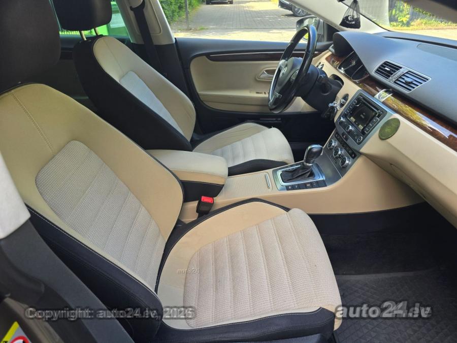 Beige Volkswagen CC / Passat CC 2014 in Tallinn, with an engine capacity of 2.00 L and mileage of 352 thousand km for 5490 €, photo 13 on AUTOMOTO.COM.LV