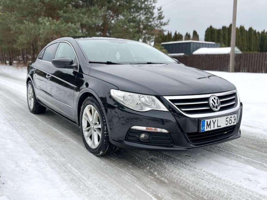 Melns Volkswagen CC / Passat CC 2008 Viļņa, ar dzinēja tilpumu 1.97 L un nobraukumu 301 tūkst. km par 4900 €, foto 3 vietnē AUTOMOTO.COM.LV
