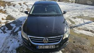Black Volkswagen CC / Passat CC 2008 in Jonava, with an engine capacity of 2.00 L and mileage of 384 thousand km for 4200 €, photo 7 on AUTOMOTO.COM.LV
