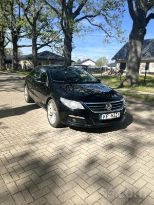 Черный Фольксваген CC / Passat CC 2008 в Валмиера, объемом двигателя 2.00 л и пробегом 283 тыс. км за 3200 €, фото  на AUTOMOTO.COM.LV
