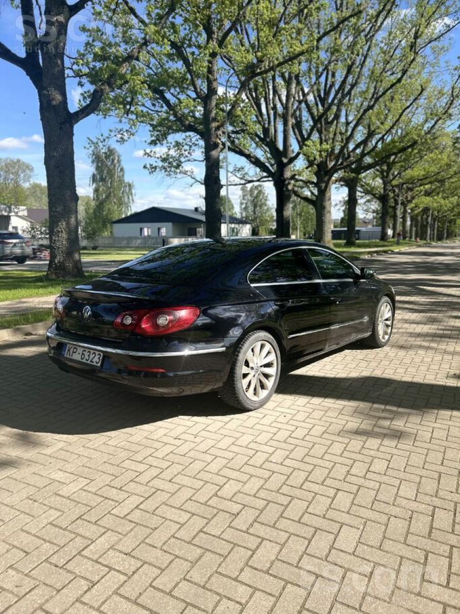 Черный Фольксваген CC / Passat CC 2008 в Валмиера, объемом двигателя 2.00 л и пробегом 283 тыс. км за 3200 €, фото 5 на AUTOMOTO.COM.LV