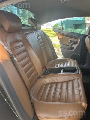 Черный Фольксваген CC / Passat CC 2008 в Валмиера, объемом двигателя 2.00 л и пробегом 283 тыс. км за 3200 €, фото 6 на AUTOMOTO.COM.LV