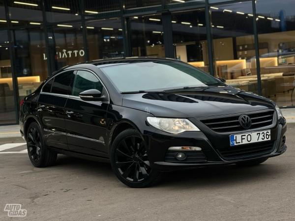 Melns Volkswagen CC / Passat CC 2008 Kauņa, ar dzinēja tilpumu 2.00 L un nobraukumu 0 tūkst. km par 3800 €, foto 1 vietnē AUTOMOTO.COM.LV