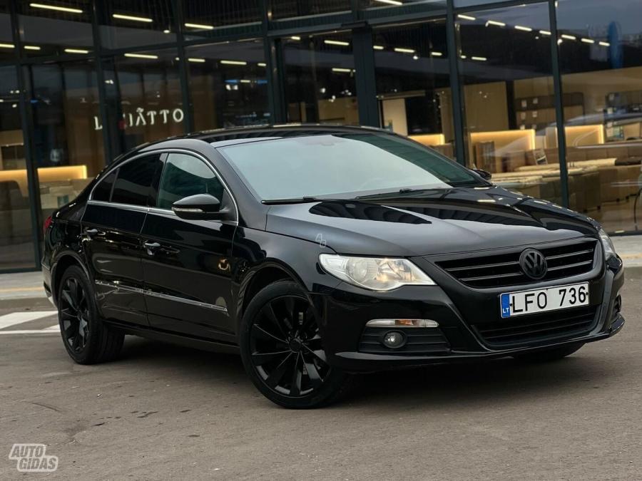 Melns Volkswagen CC / Passat CC 2008 Kauņa, ar dzinēja tilpumu 2.00 L un nobraukumu 0 tūkst. km par 3800 €, foto 1 vietnē AUTOMOTO.COM.LV