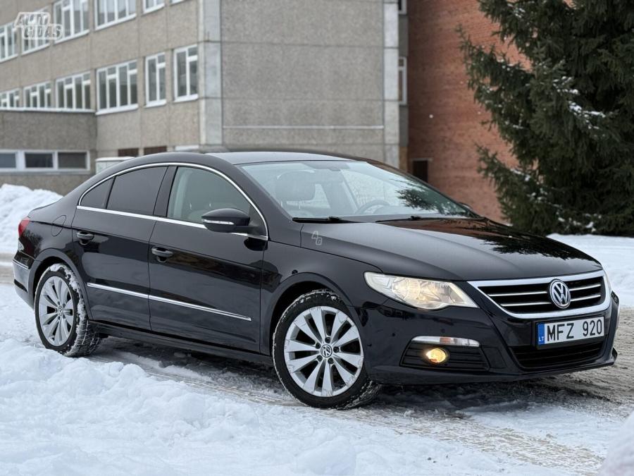 Melns Volkswagen CC / Passat CC 2009 Kauņa, ar dzinēja tilpumu 2.00 L un nobraukumu 314 tūkst. km par 5000 €, foto 1 vietnē AUTOMOTO.COM.LV