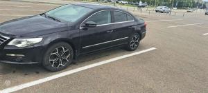 Black Volkswagen CC / Passat CC 2009 in Siauliai, with an engine capacity of 1.97 L and mileage of 299 thousand km for 3100 €, photo  on AUTOMOTO.COM.LV