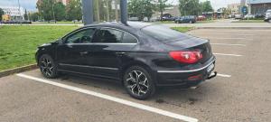 Black Volkswagen CC / Passat CC 2009 in Siauliai, with an engine capacity of 1.97 L and mileage of 299 thousand km for 3100 €, photo 3 on AUTOMOTO.COM.LV