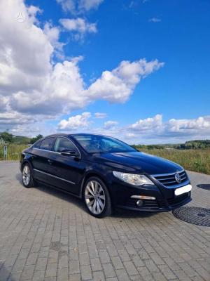 Black Volkswagen CC / Passat CC 2009 in Kaunas, with an engine capacity of 1.97 L and mileage of 329 thousand km for 4000 €, photo  on AUTOMOTO.COM.LV
