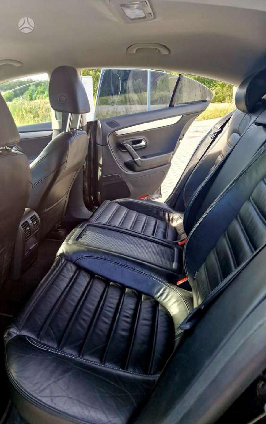 Black Volkswagen CC / Passat CC 2009 in Kaunas, with an engine capacity of 1.97 L and mileage of 329 thousand km for 4000 €, photo 6 on AUTOMOTO.COM.LV