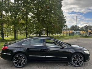 Black Volkswagen CC / Passat CC 2009 in Valmiera, with an engine capacity of 2.00 L and mileage of 326 thousand km for 4350 €, photo 5 on AUTOMOTO.COM.LV