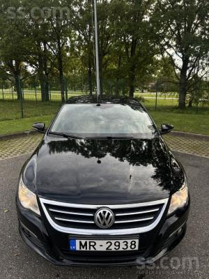 Black Volkswagen CC / Passat CC 2009 in Valmiera, with an engine capacity of 2.00 L and mileage of 326 thousand km for 4350 €, photo 6 on AUTOMOTO.COM.LV